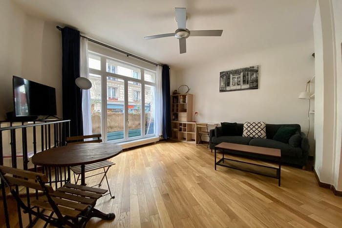 Appartement 3 pièces à louer à Paris 18ème, Montmartre, Sacré Coeur, Abbesses