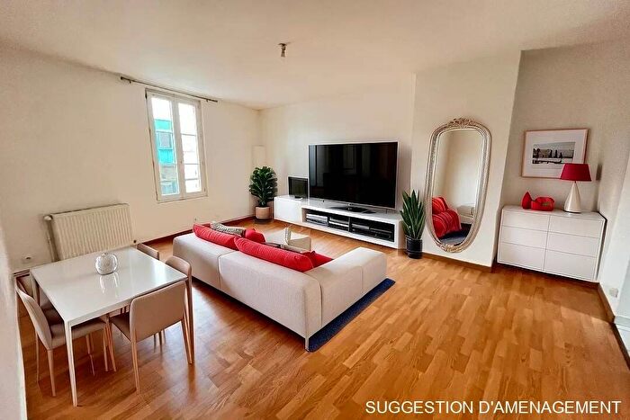 Appartement à louer - Graville, Le Havre - 3 pièces - 2 chambres