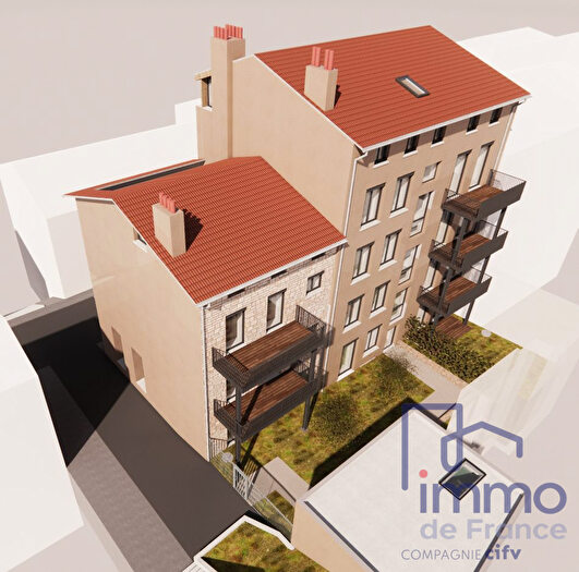 Appartement à vendre - Saint-Étienne, Crêt de Roc - 4 pièces - 3 chambres