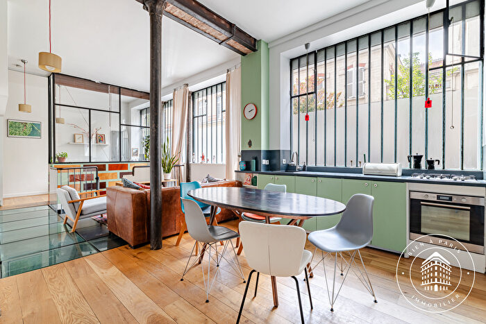 Appartement 4 pièces à vendre à Paris 19ème, Bassin de la Villette