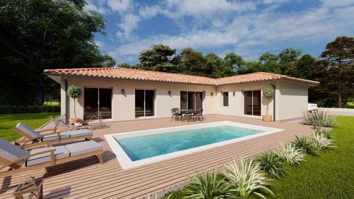 Lugos : Maison 4 pièces à vendre