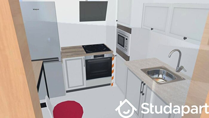 Appartement à louer - Centre Ville-Rive Gauche, Rouen - 1 pièce - 2 chambres