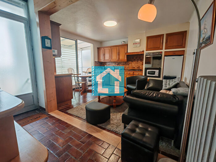 Appartement à vendre - Donville-les-Bains - 2 pièces - 1 chambre