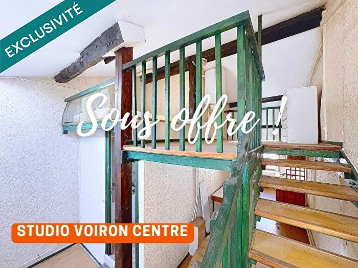 Appartement à vendre - Voiron, Centre-ville, Gare - 1 pièce