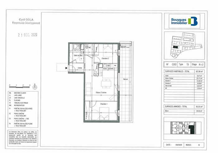 Appartement 3 pièces à Toulouse, L'Ormeau, La Terrasse, La Grande Plaine, à louer