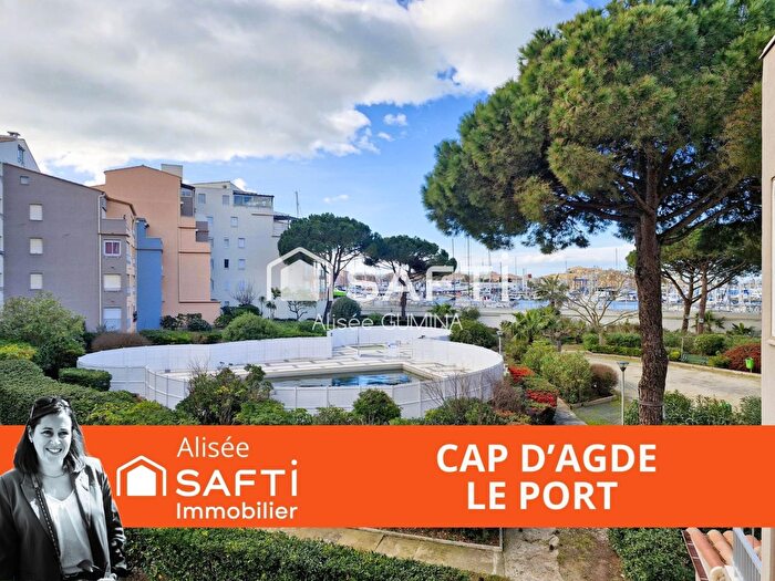 Appartement à vendre - Agde, Le Cap dAgde - 1 pièce