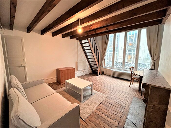 Appartement à louer - Angers, Centre-ville, La Fayette - 2 pièces - 1 chambre