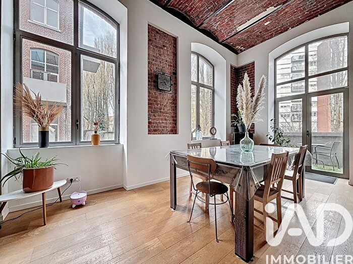 Appartement à vendre - Tourcoing, Croix Rouge - 4 pièces - 2 chambres