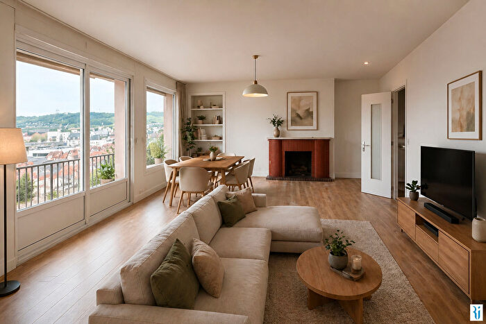 Appartement 5 pièces à Rouen, Pasteur, à vendre