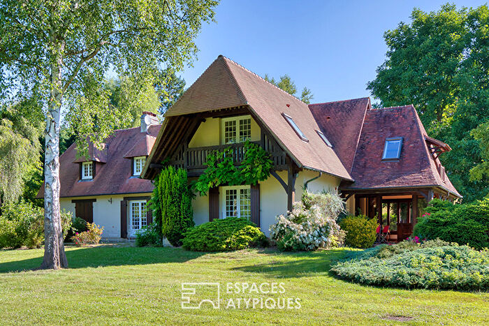 Maison à vendre - Le Bec-Hellouin - 6 pièces - 5 chambres