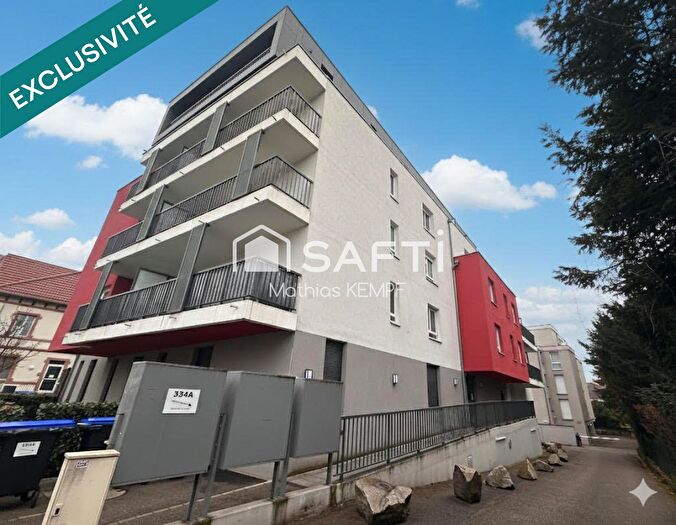 Appartement à vendre - Strasbourg, Meinau, Plaine des Bouchers, Hohwarth - 2 pièces - 1 chambre