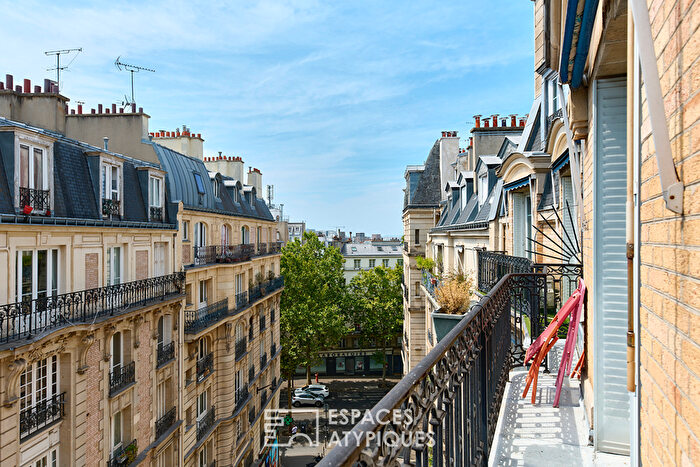 Paris 18ème, Grandes Carrières, Clichy : Appartement 2 pièces à vendre
