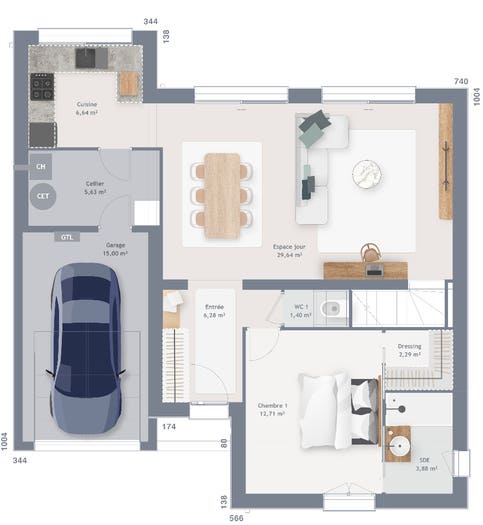 Maisons à vendre et appartements à louer - 2
