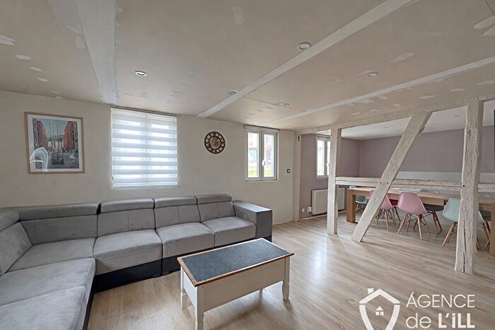 Maison à vendre - Sermersheim - 8 pièces - 6 chambres