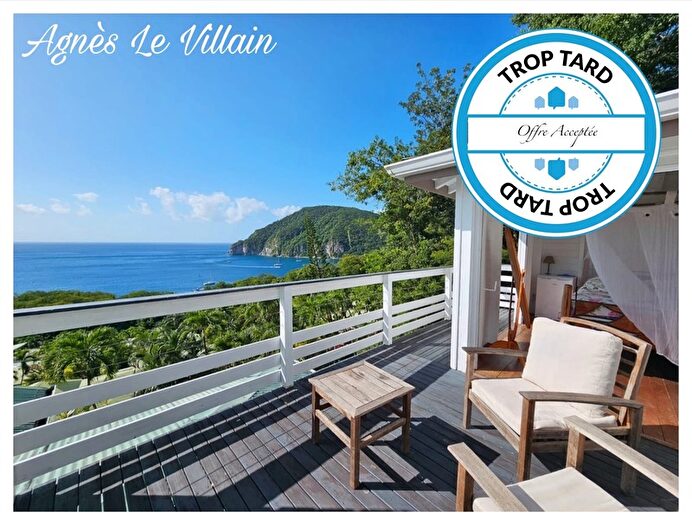 Maison à vendre - Deshaies - 6 pièces - 5 chambres