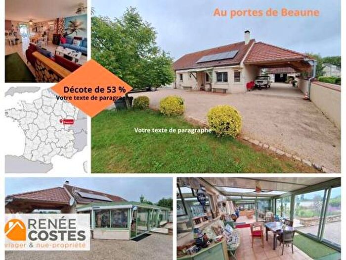 Maison à vendre - Beaune, Centre-ville - 6 pièces - 3 chambres