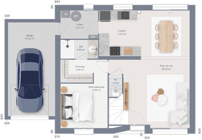 Maisons à vendre et appartements à louer - 3