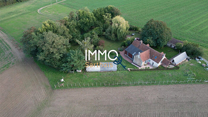 Maison à vendre - Mayet - 6 pièces - 4 chambres