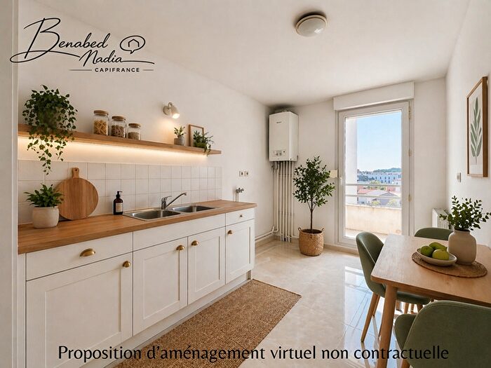 Appartement à vendre - Bron, La Pagère - 3 pièces - 2 chambres