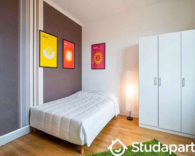 Appartement à louer - Monplaisir Lumière, Lyon ème arrondissement - 1 pièce - 1 chambre