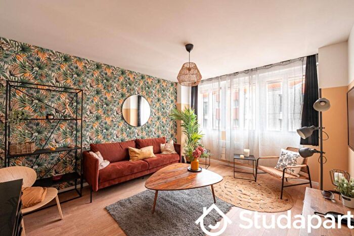 Appartement à louer - Clemenceau, Dijon - 1 pièce - 2 chambres