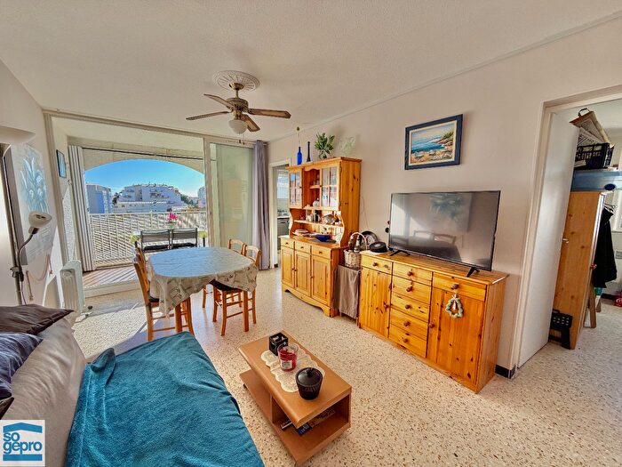 Appartement à vendre - Agde, Le Cap dAgde - 3 pièces - 2 chambres