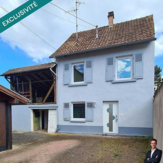 Gerstheim - Maison 4 pièces à vendre