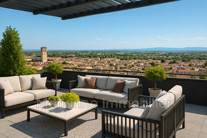 Appartement à vendre - Marguerittes - 4 pièces - 3 chambres