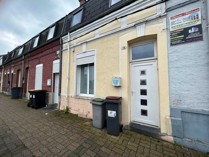 Centre, Caudry : Maison 4 pièces à louer