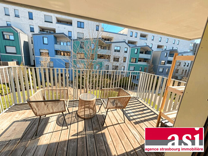 Appartement à vendre - Strasbourg, Cronenbourg - 2 pièces - 1 chambre