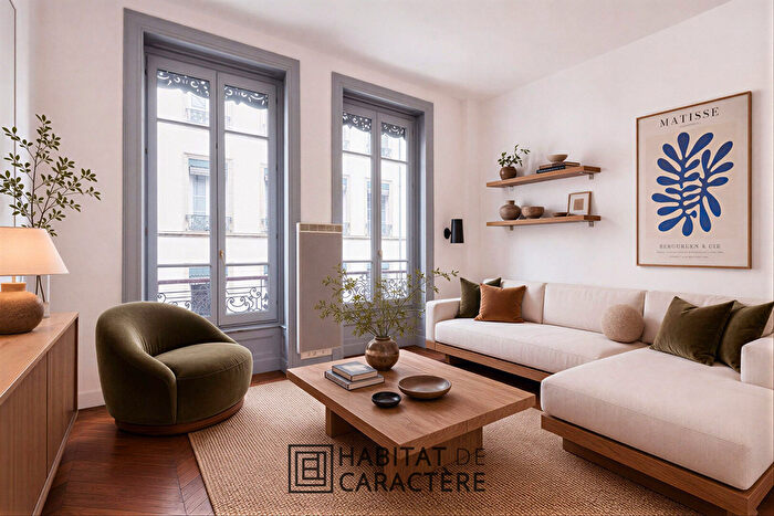 Lyon 2ème, Bellecour, Carnot - Appartement 3 pièces à vendre