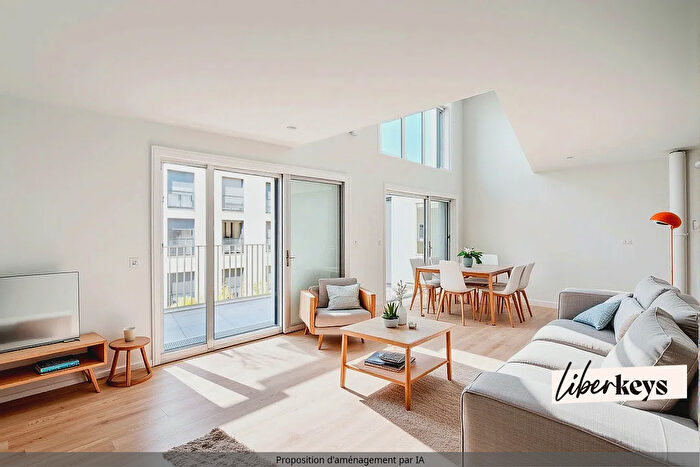 Appartement à vendre - Bondy, Noue Caillet, Terre-Saint-Blaise - 5 pièces - 4 chambres