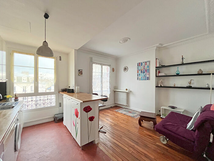 Appartement à vendre - Asnières-sur-Seine, Bécon, Bourguignons - 2 pièces - 1 chambre