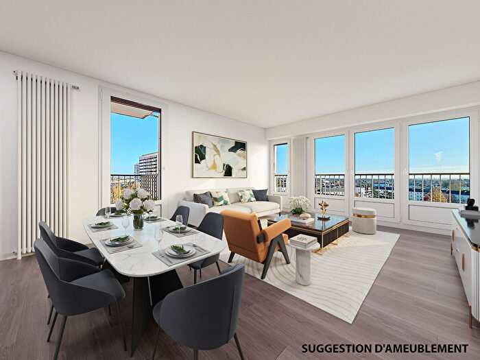 Appartement à vendre - Angers, Centre-ville, La Fayette - 4 pièces - 3 chambres