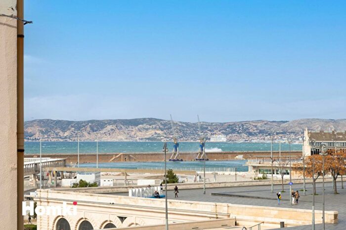 Appartement à vendre - Marseille e , La Joliette - 2 pièces - 1 chambre