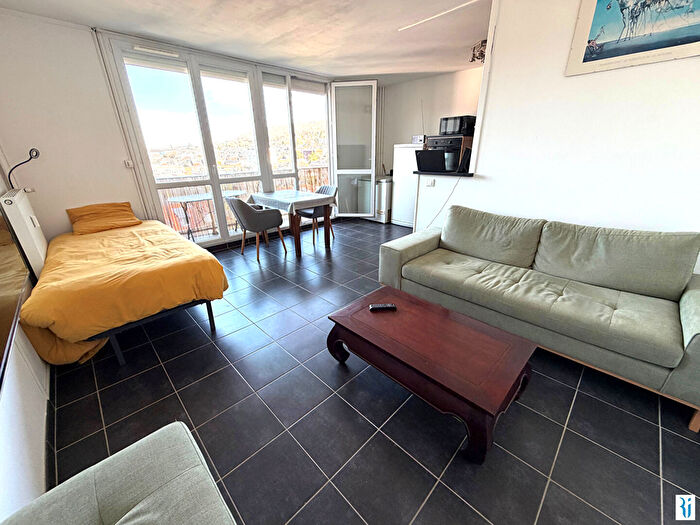 Appartement à vendre - Déville-lès-Rouen - 2 pièces - 1 chambre