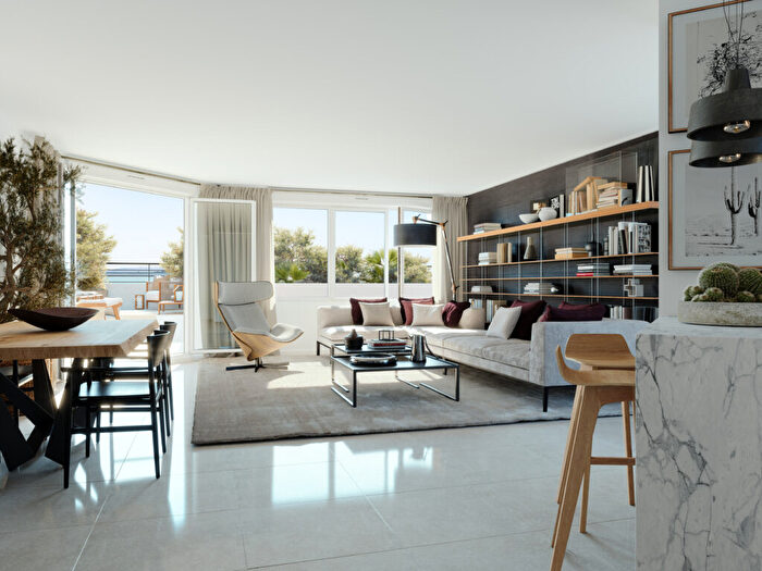 Appartement à vendre - Marseille e , Bonneveine - 3 pièces - 2 chambres