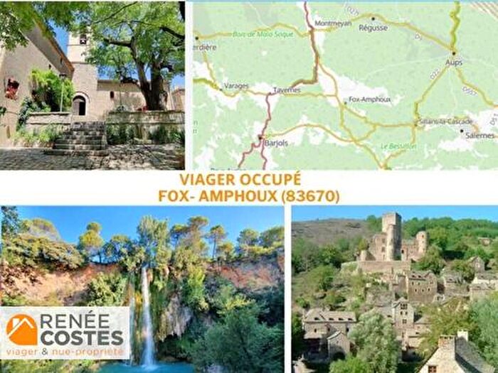 Maison 6 pièces à Fox-Amphoux, à vendre