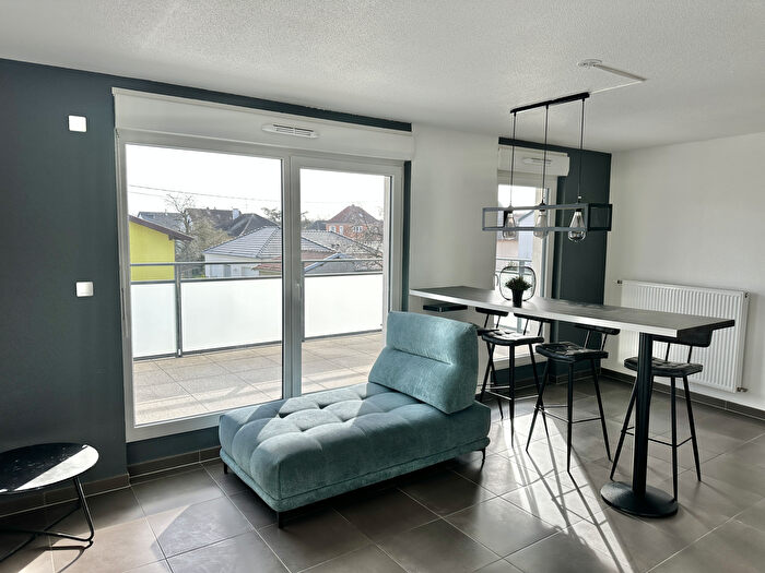 Appartement à vendre - Illzach, Doller - 2 pièces - 2 chambres