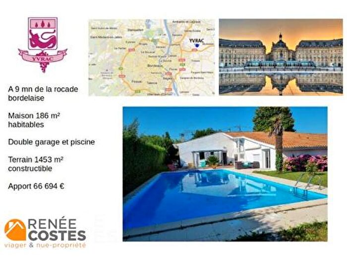 Maison à vendre - Yvrac - 6 pièces - 3 chambres