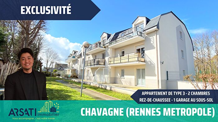 Appartement à vendre - Chavagne - 3 pièces - 2 chambres