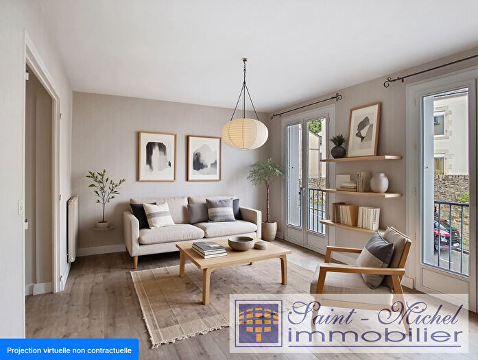 Appartement à vendre - Quimperlé - 3 pièces - 2 chambres