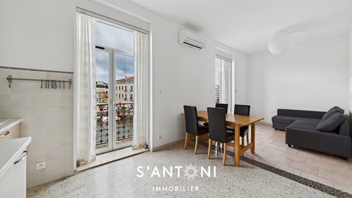 Appartement à vendre - Sète, La Gare - 2 pièces - 1 chambre