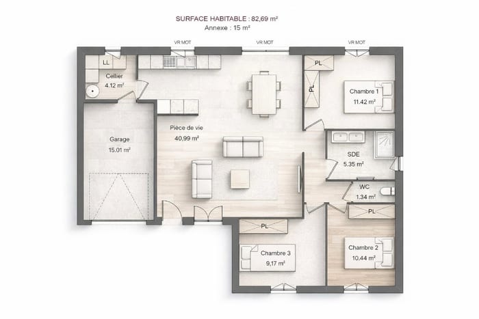 Maisons à vendre et appartements à louer - 2