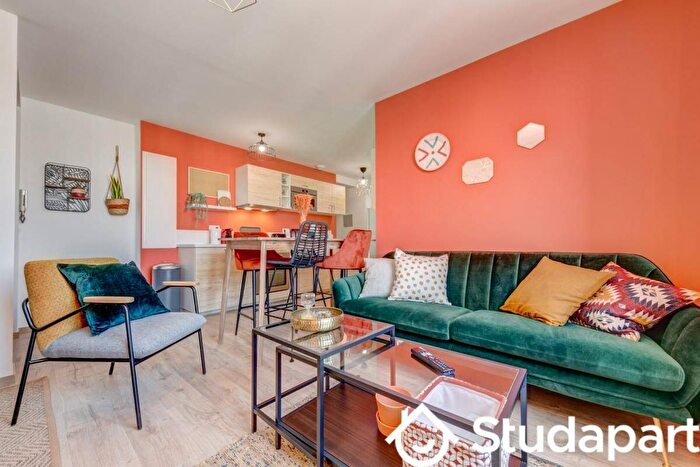 Appartement à louer - Gratte Ciel, Villeurbanne - 1 pièce - 1 chambre