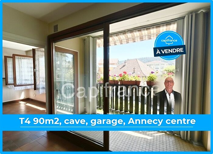 Appartement 4 pièces à Cran-Gevrier, Taillefer, Alery, Vert Bois, à vendre