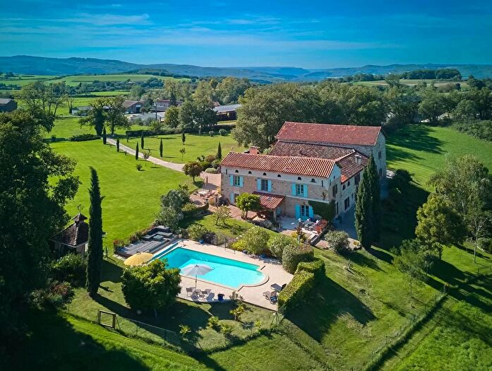 Maison à vendre - Cordes-sur-Ciel - 11 pièces - 5 chambres