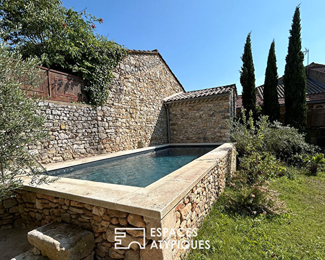 Maison à vendre - Goudargues - 9 pièces - 5 chambres