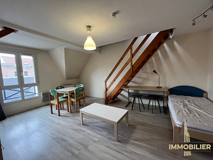 Appartement à louer - Amiens, Centre-ville - 2 pièces - 1 chambre