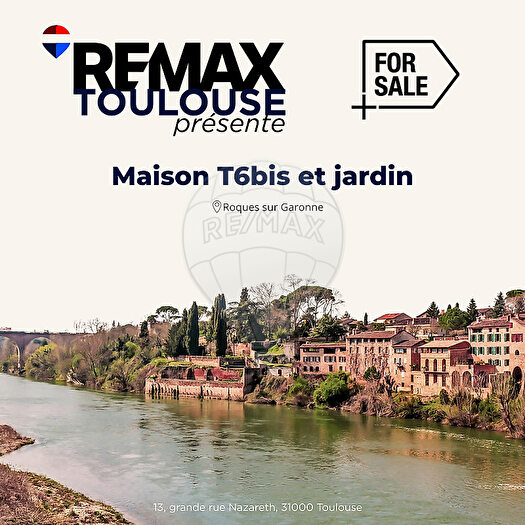 Maison à vendre - Roques - 6 pièces - 3 chambres